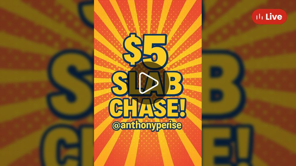 Win a slab for $5? Come find out!! 🤘 · @anthonyperise · Whatnot: Shop ...