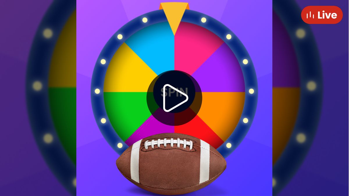 *HALF OFF* Football Spin the Wheel Get the Item your Number Lands on ...