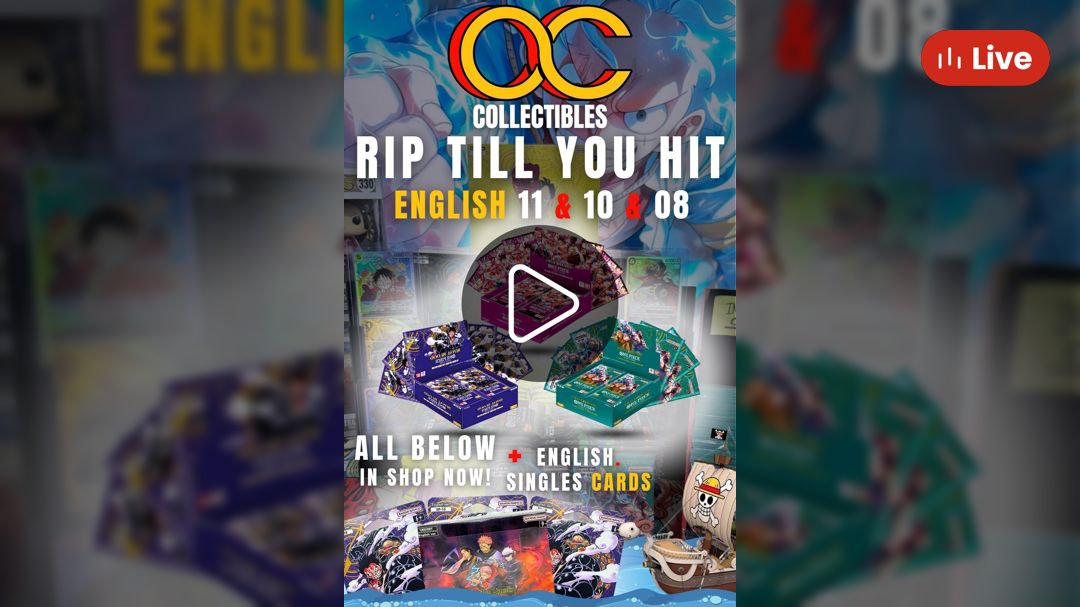 @onecardcollectibles's Livestream on Whatnot