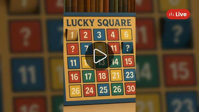 Books and Bingo Pop Up : Lucky Squares Friday the 13th Game Show! 30 ...
