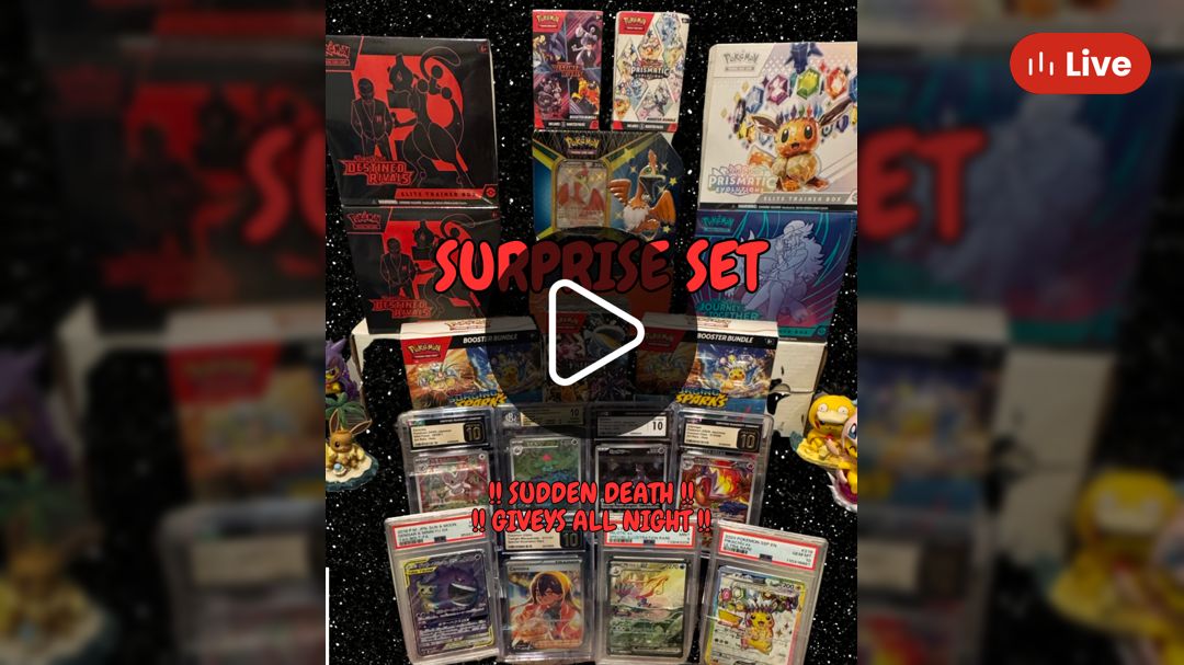 🔥 SURPRISE SET🔥 SLABS, GIVEYS, PRISMATIC, DESTINED RIVALS ...