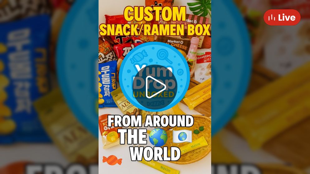 Snacks and Ramen · @yumdropunboxed · Whatnot: Shop, Sell, Connect