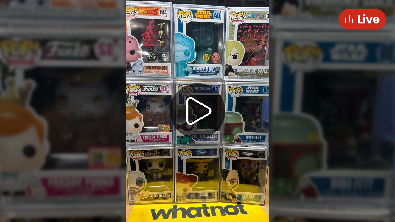 @fabpop_collections's Livestream on Whatnot