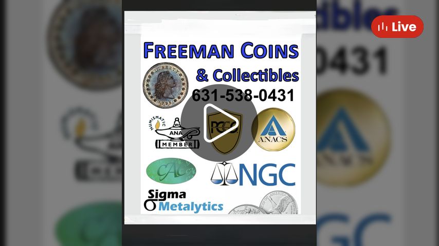 @freeman_coins's Livestream on Whatnot