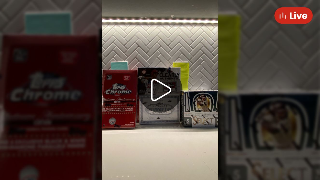Whatnot - RAWDEALZ BACK IN THE MLB 🔥 CHROME CLEARLY SELECT LEAF HUGE BREAK Livestream by ...