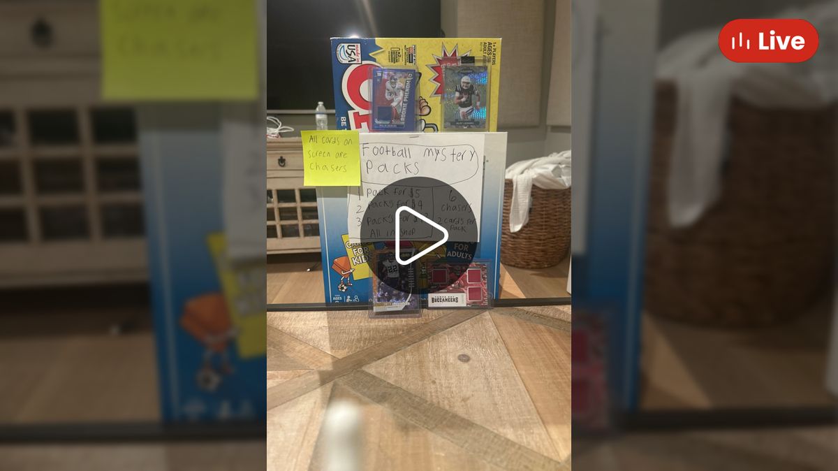 Football mystery packs · @cyael · Whatnot: Shop, Sell, Connect