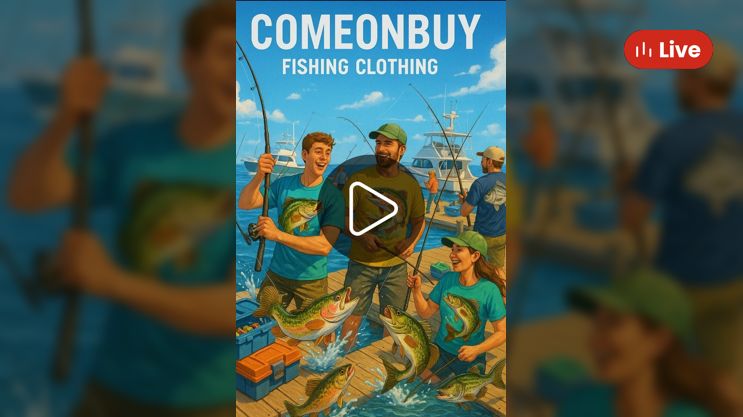comeonbuy is live · Fishing · Non-Binary Clothing, Fishing · Whatnot ...