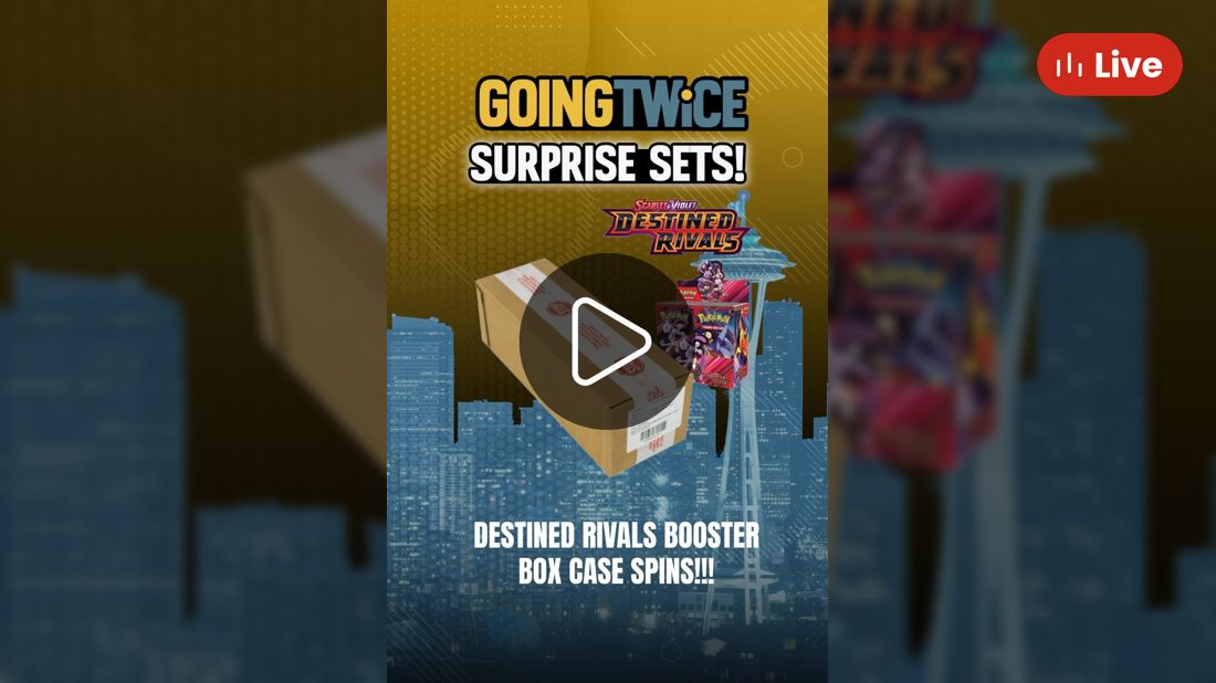 🎡DESTINED RIVALS BOOSTER BOX CASE SPIN🎡DR5 · @goingtwice_com · Whatnot ...