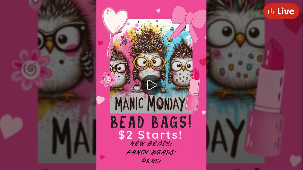 Manic Monday 2 Starts Buyers Giveaway · Blessingsbeadedboutique