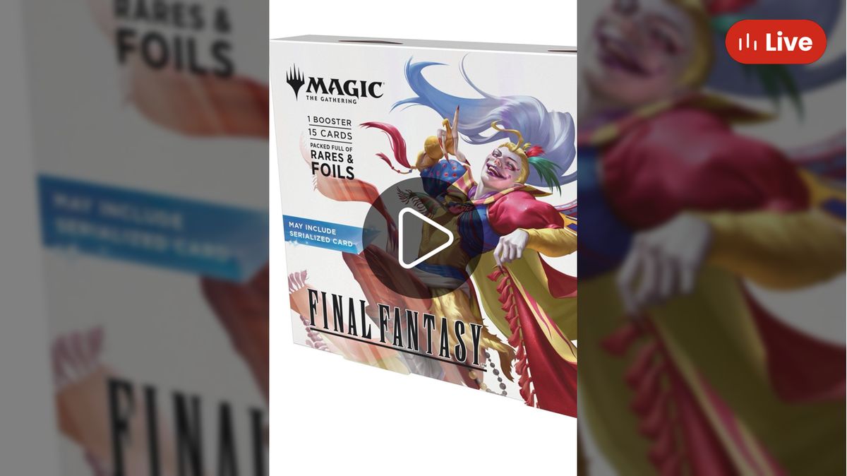 Final Fantasy Collector Booster Omega Packs - MTG Magic the Gathering ...