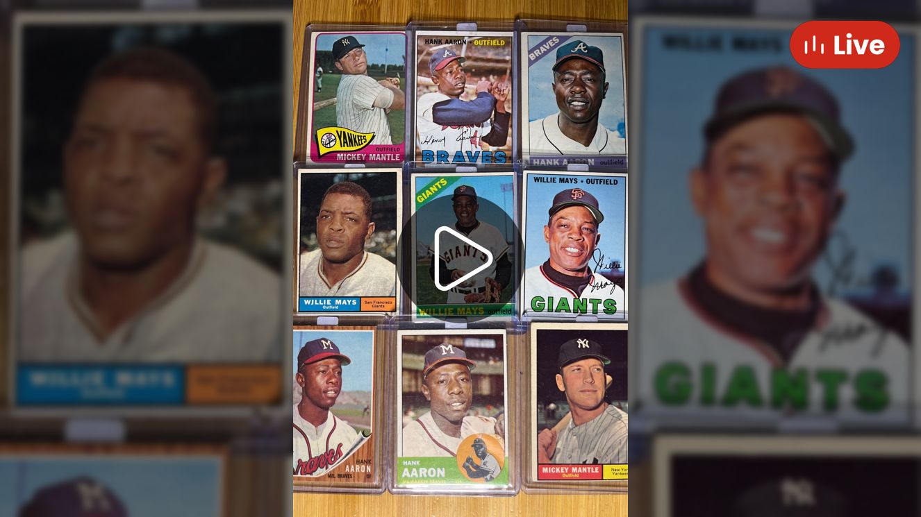 pcbcollectables is live · Baseball Singles · Vintage, Slabs, Graded ...