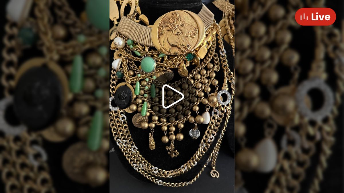 Big Gold !! Givenchy, Monet , Anne Klein and More · @goldqueen ...