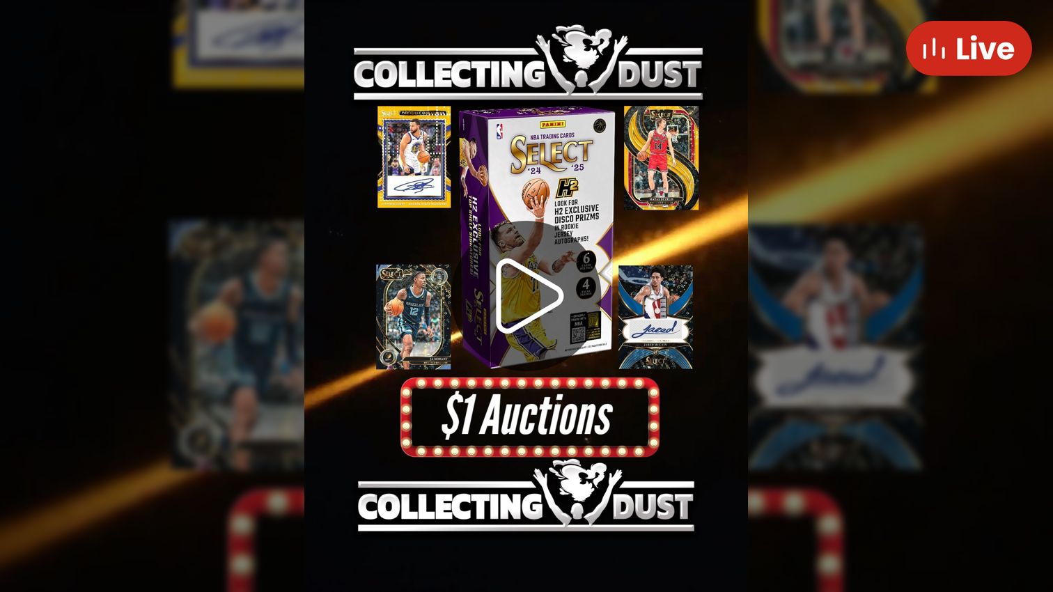 @collectingdustvegas's Livestream on Whatnot