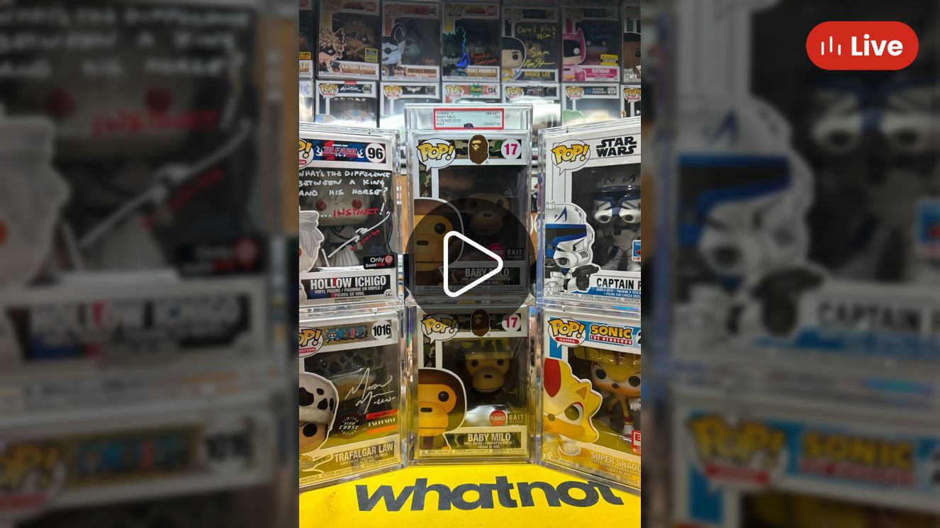 @fabpop_collections's Livestream on Whatnot