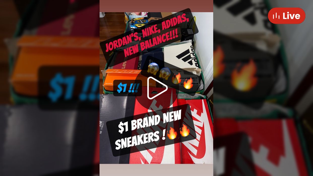 fitslasneakers is live · Sneakers · Deadstock, Sudden Death, $1 Starts ...