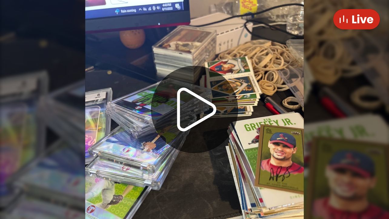 Whatnot - BASEBALL CARD AUCTION 1$ START PRICE Livestream by ...