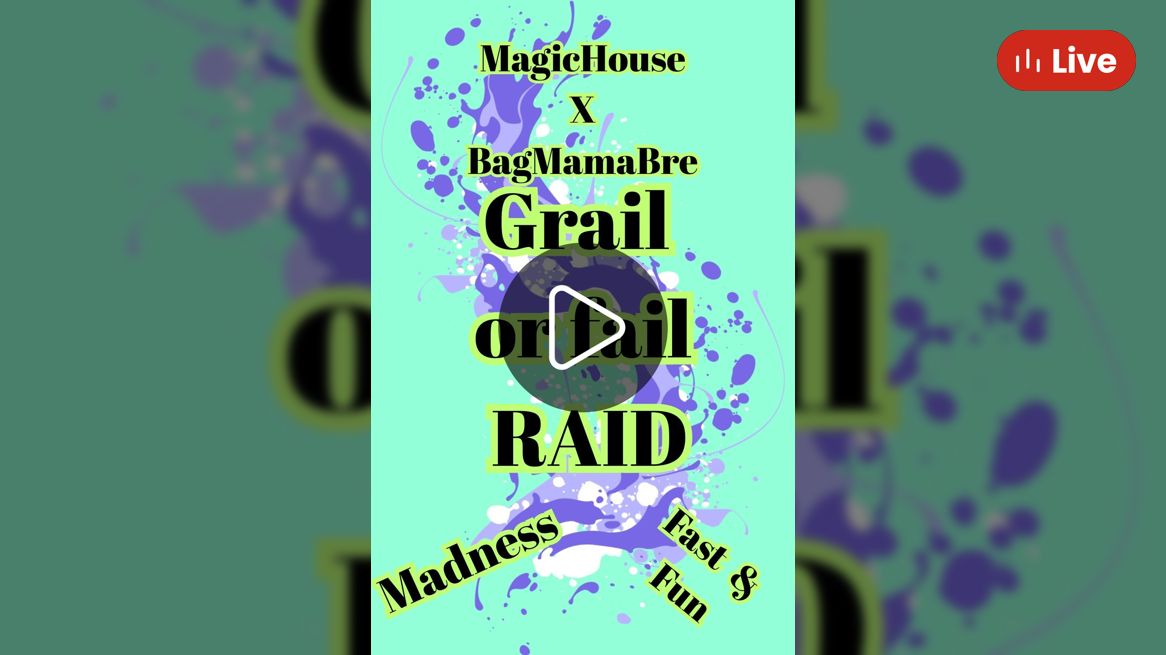 MAGICHOUSE AND BAGMAMABRE 5th show · @magichouse · Whatnot: Shop, Sell, Connect