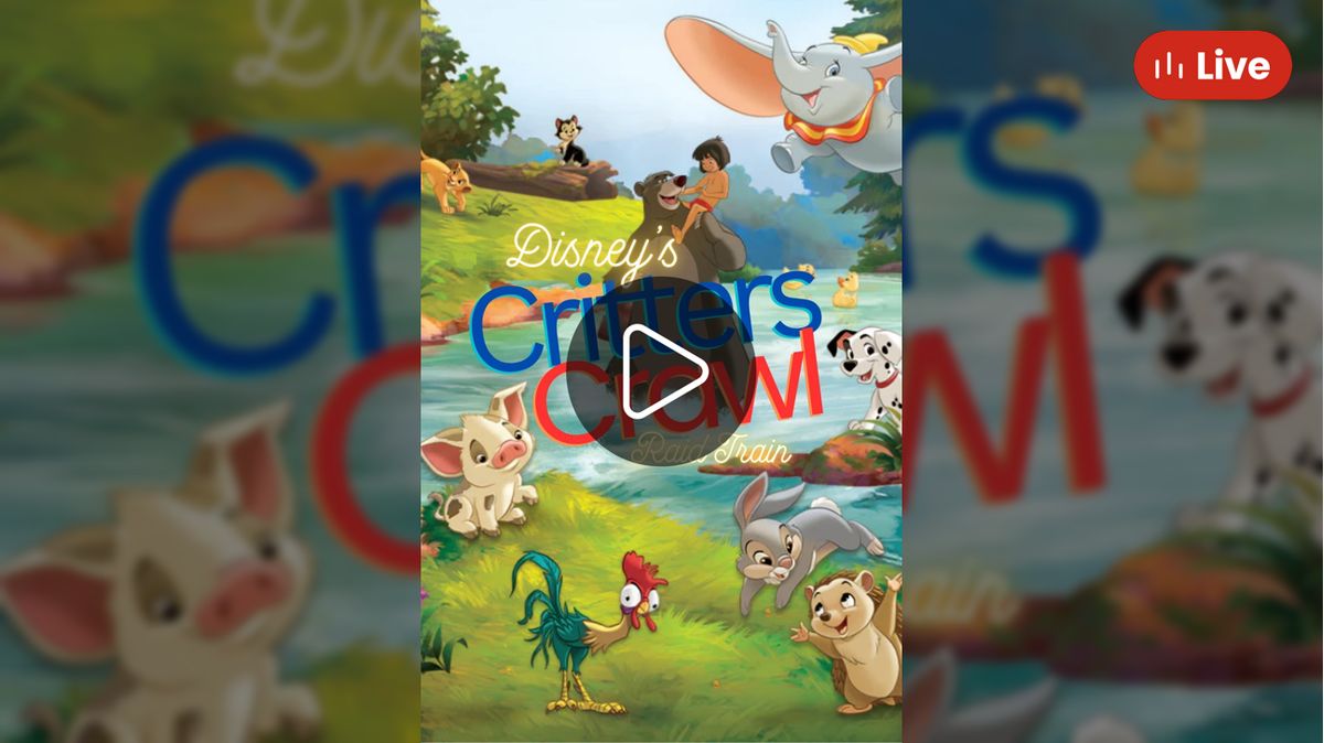 Disney critter crawl raid train · @fairygodmother · Whatnot: Shop, Sell ...