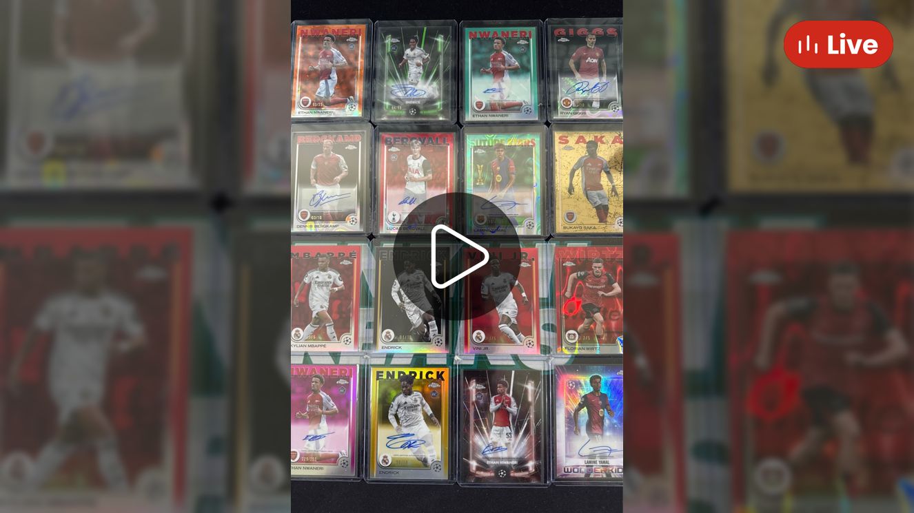 @benzini's Livestream on Whatnot