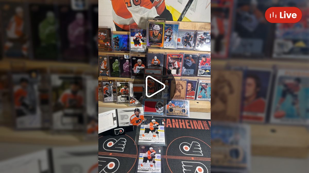 1 hour Flyers Show - 3 card lots at $2 - one auto/patch per lot ...