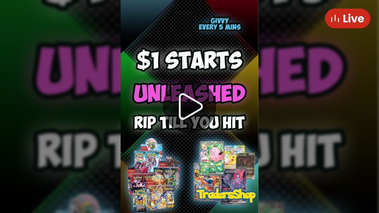 @traders_shop's Livestream on Whatnot