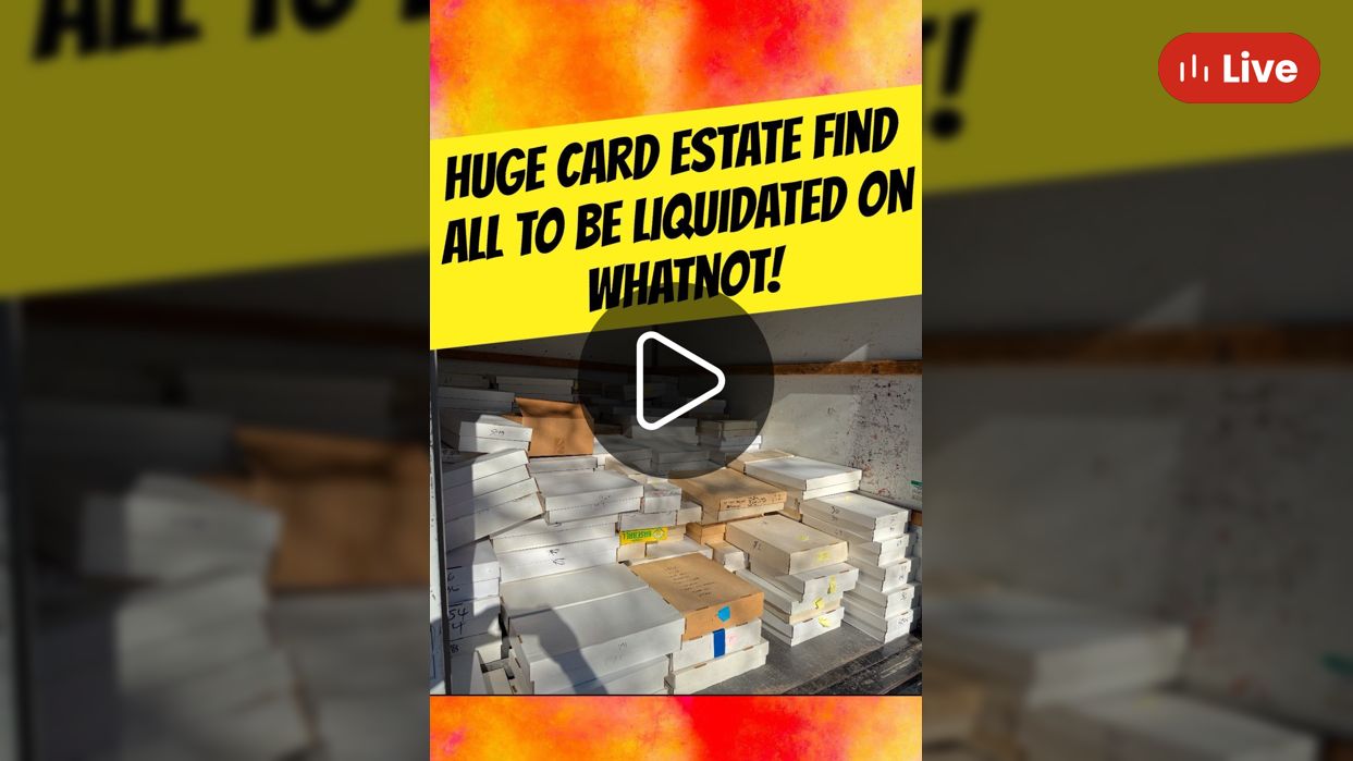 projectoutshine is live · Storage Unit Finds · Sports Cards, Pokémon ...