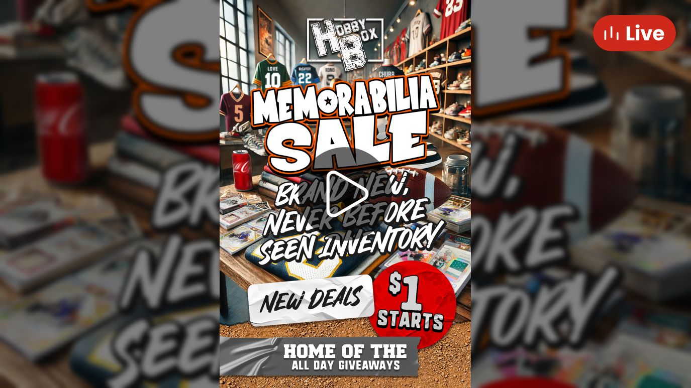 @hobbyboxny's Livestream on Whatnot