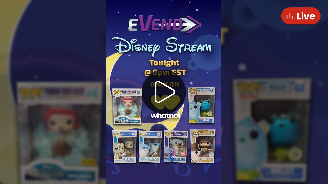 Whatnot - Soda + Disney Show: Grails, PSA, and more!!! Livestream by ...