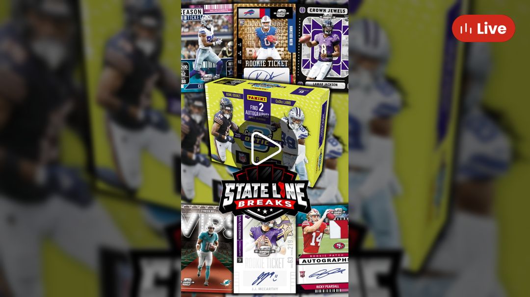 statelinebreaks is live · Football Breaks · Case Breaks, Hobby, $1 ...