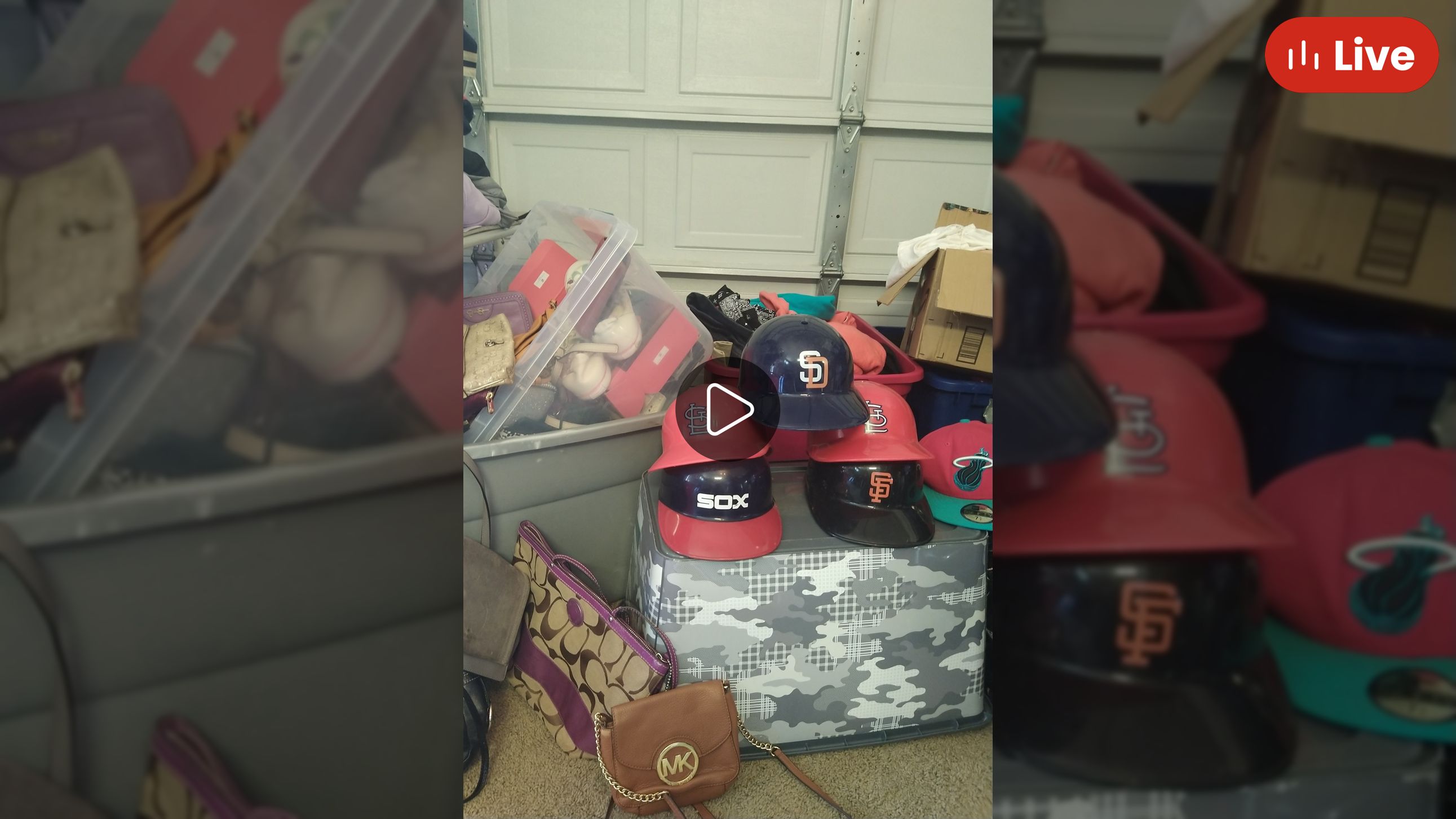 Whatnot - $3 starts part 2 unboxing clothes hats shoes purses name ...