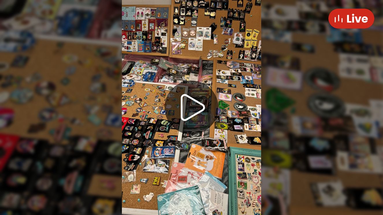 Whatnot - New seller Disney pin show Livestream by haylie13 #disney_pins