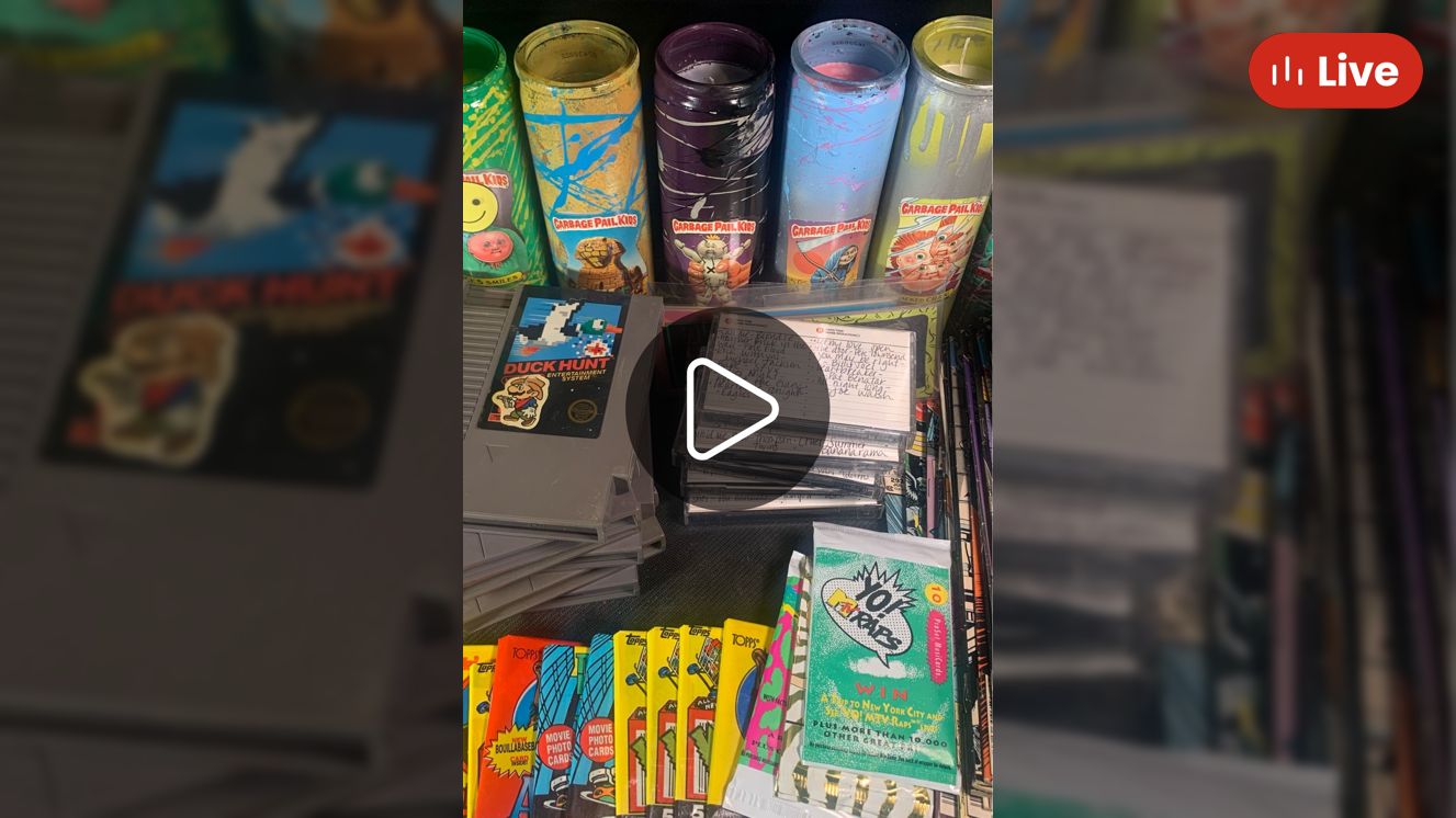 Whatnot - 80s/90s THROWBACK SHOW! Nintendo, garbage pail kids, comic ...