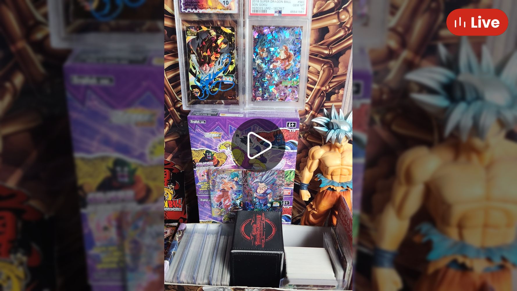 Whatnot - ULTIMATE PULL BOX WITH PSA 10 SEC BBY FIGHTERS AMBITIONS ...