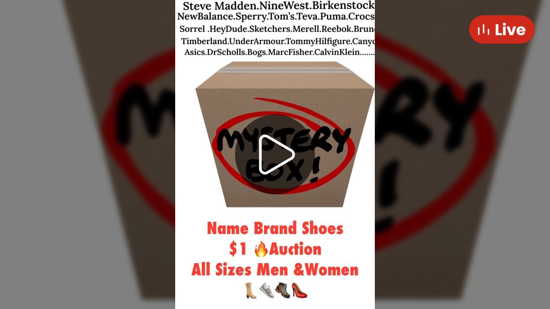 Whatnot - $1 Name Brand Shoe blowout👠👢👟All sizes men & Women Livestream ...