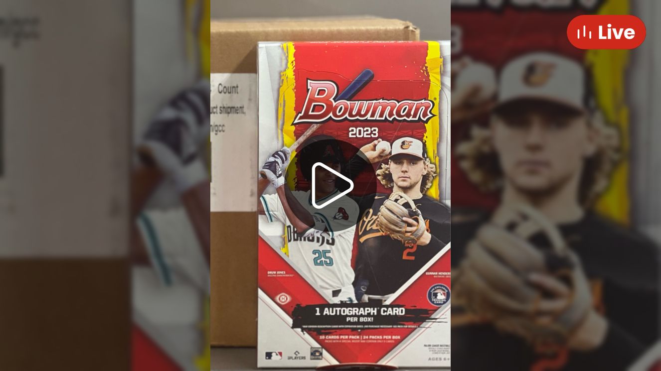 Whatnot - RUNNING BREAKS OF 23 BOWMAN HOBBY FOR THE LOW WITH A-CLASS ...