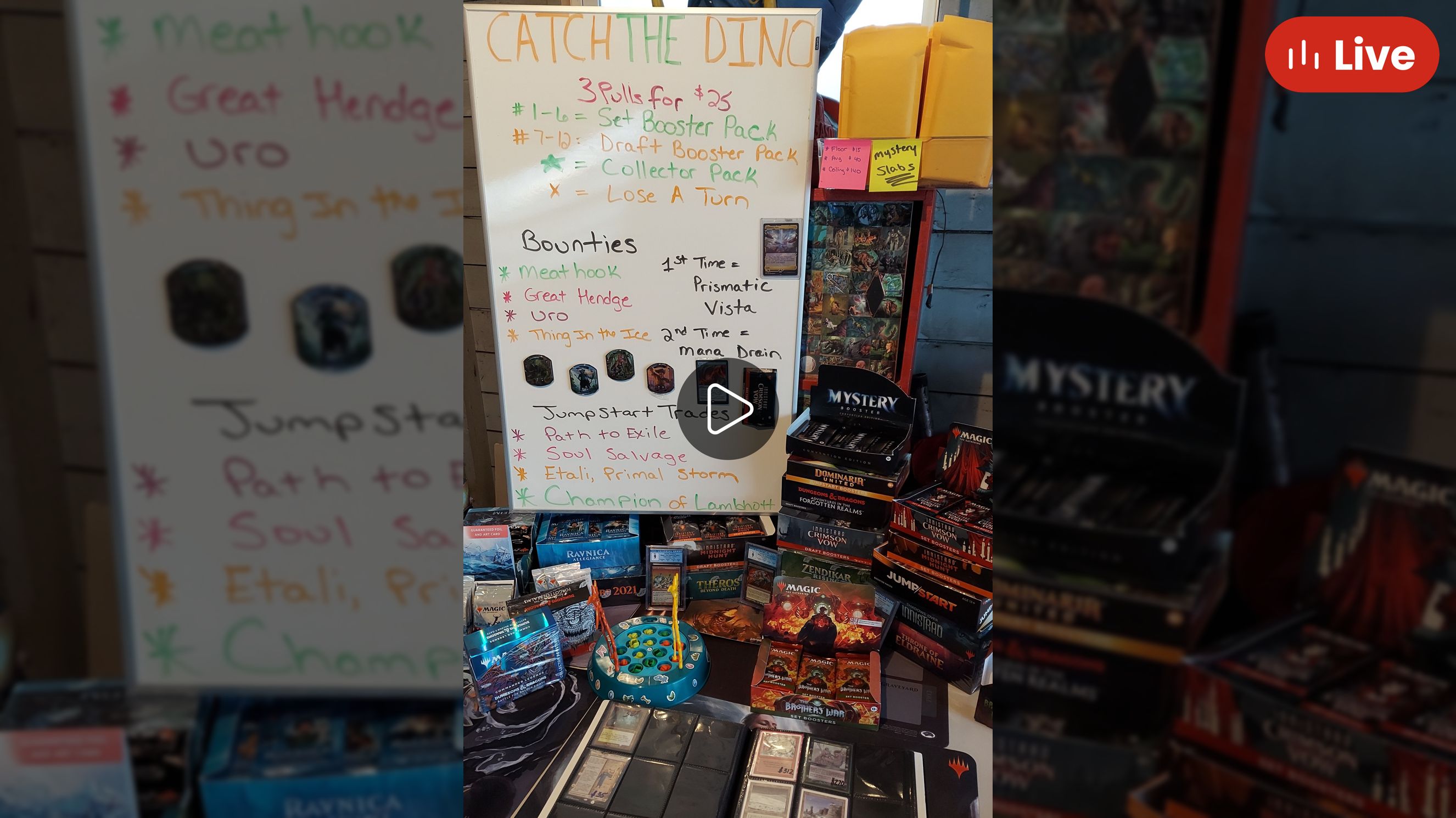 Whatnot - Dino game, bounties, packs and more Livestream by tidedark # ...