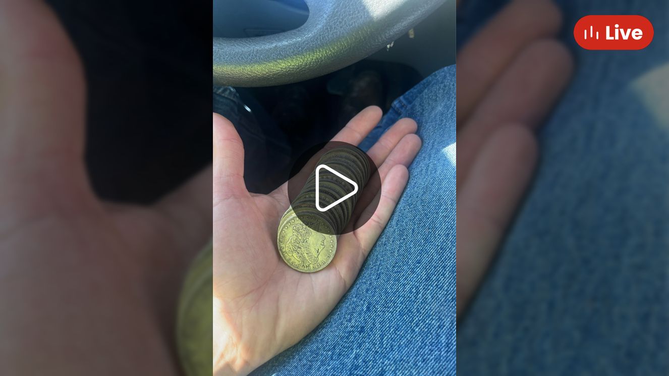 Whatnot - 90% silver Morgan’s/Peace Let’s Go! Livestream by boston ...