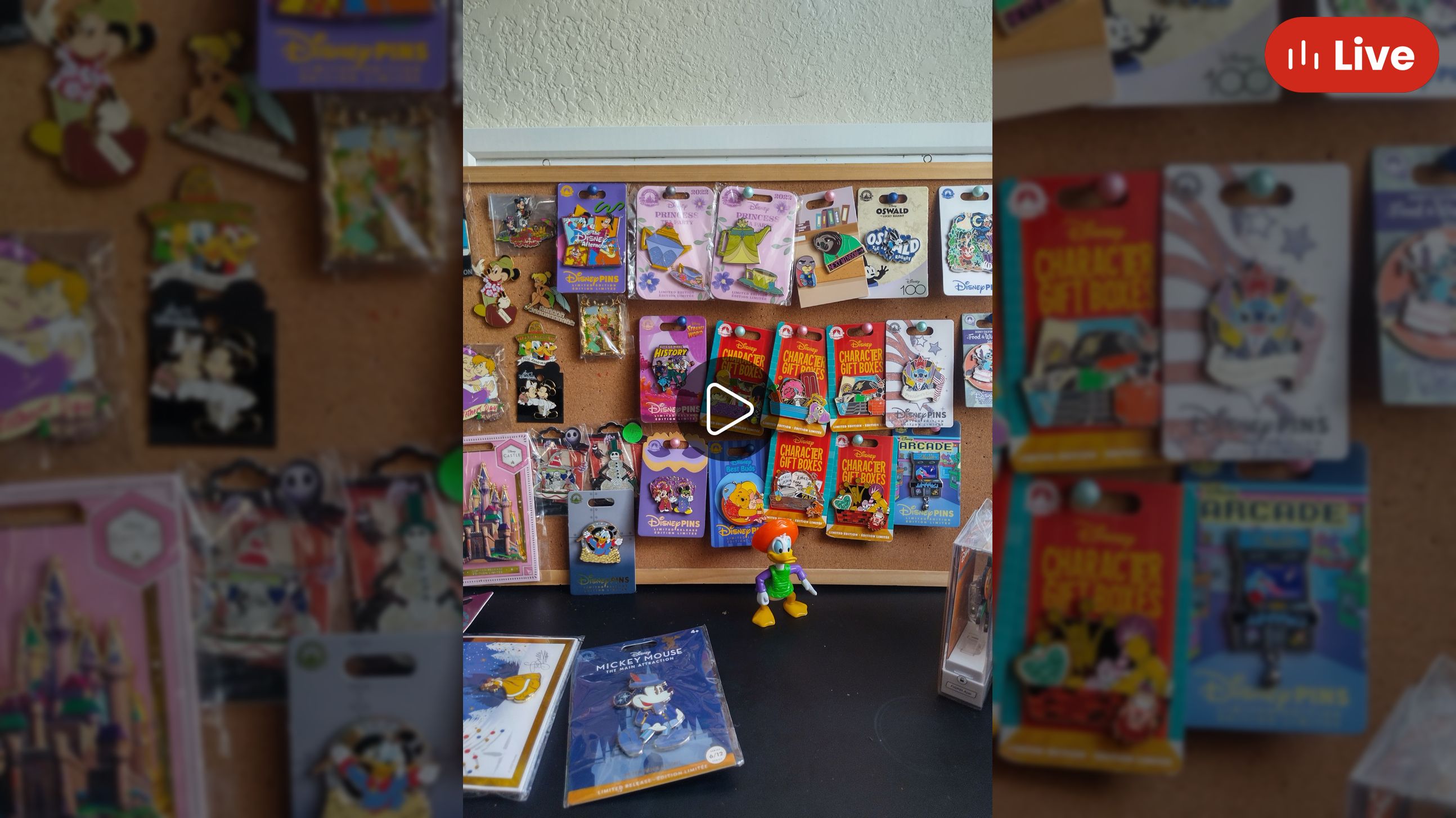 Whatnot - Rack Pins 🔥💨 Livestream by d_vintageguy #disney_pins
