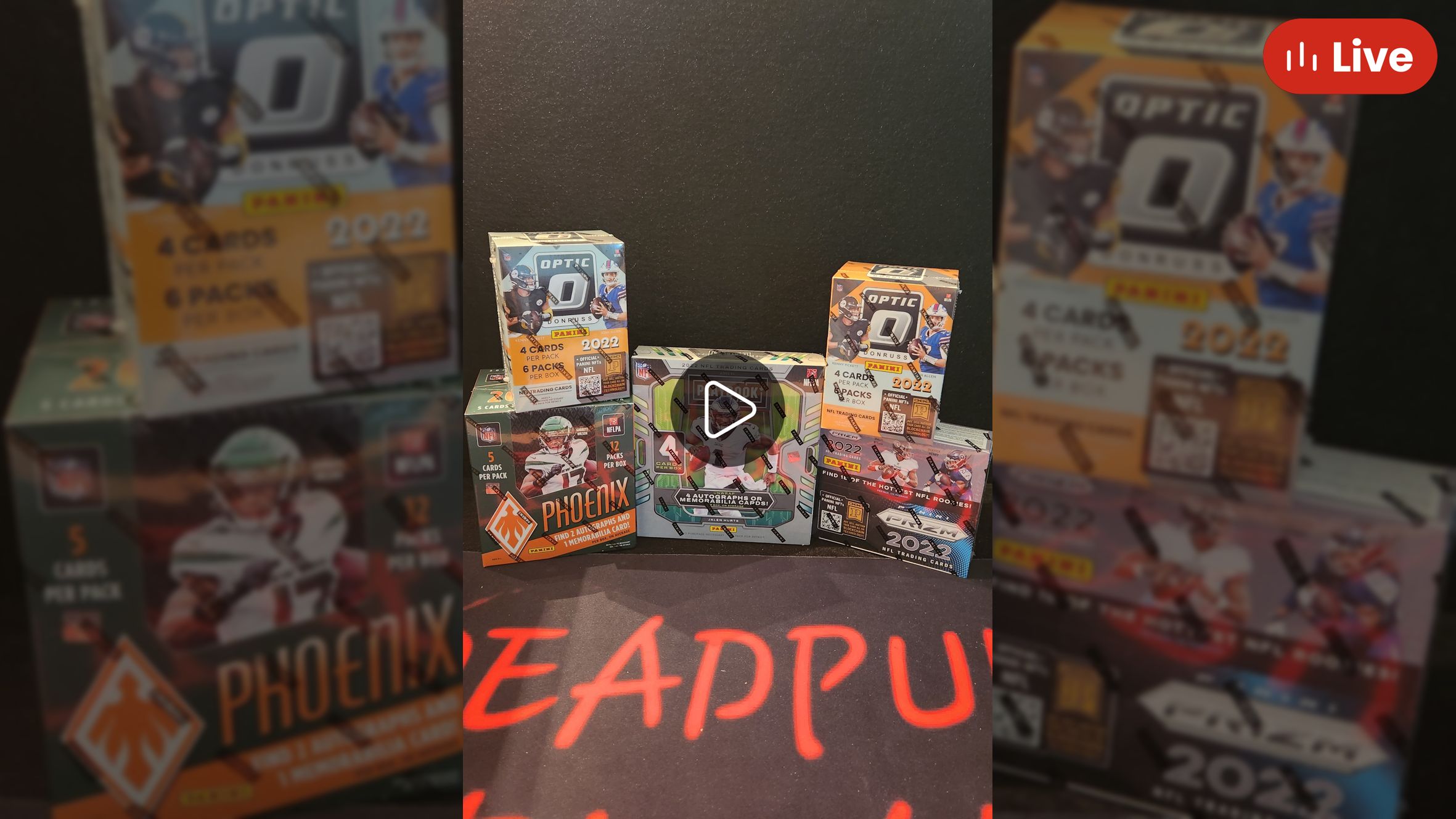 Whatnot - PYT - 5 Box 2022 Optic Blasters Playbook Phoenix Hobby Prizm ... Whatnot - PYT - 5 Box 2022 Optic Blasters Playbook Phoenix Hobby Prizm ...