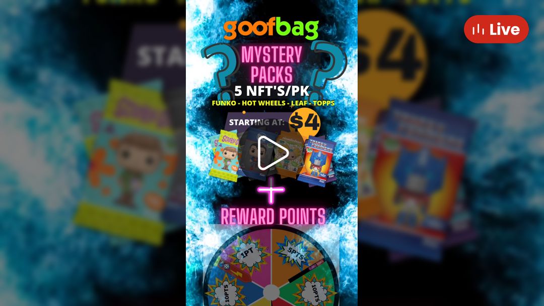 Whatnot - NFT'S & ☕️ - 5PKS starting at $4 - Reward Wheel Livestream by ...