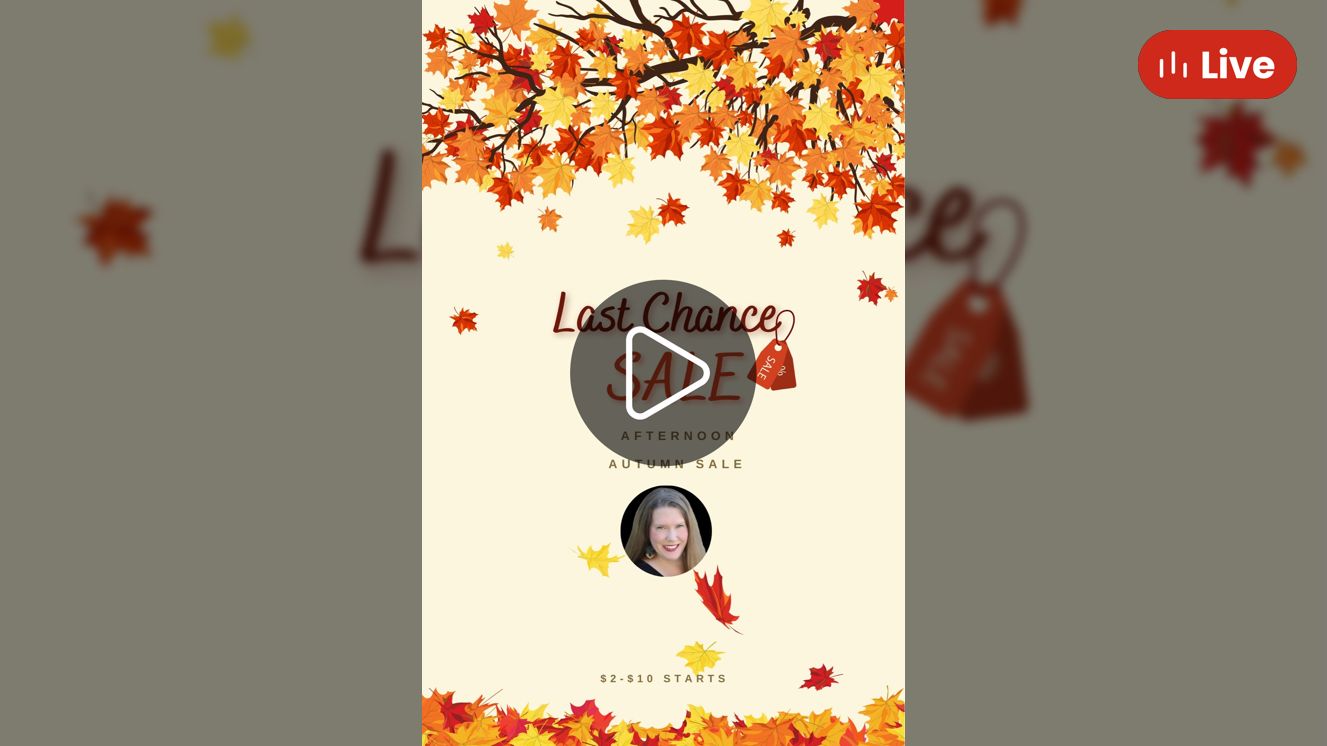 Whatnot - LAST CHANCE BEFORE GOING TO CONSIGNMENT- Autumn Fashion🍂🍁 $2-$10 STARTS Livestream by ...