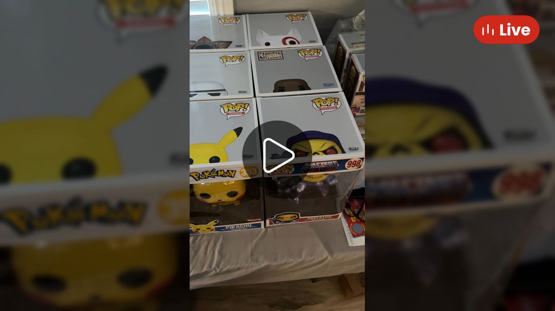 Whatnot - Oversized Fridays All 10 Inch Pops Livestream by dstrading #funko