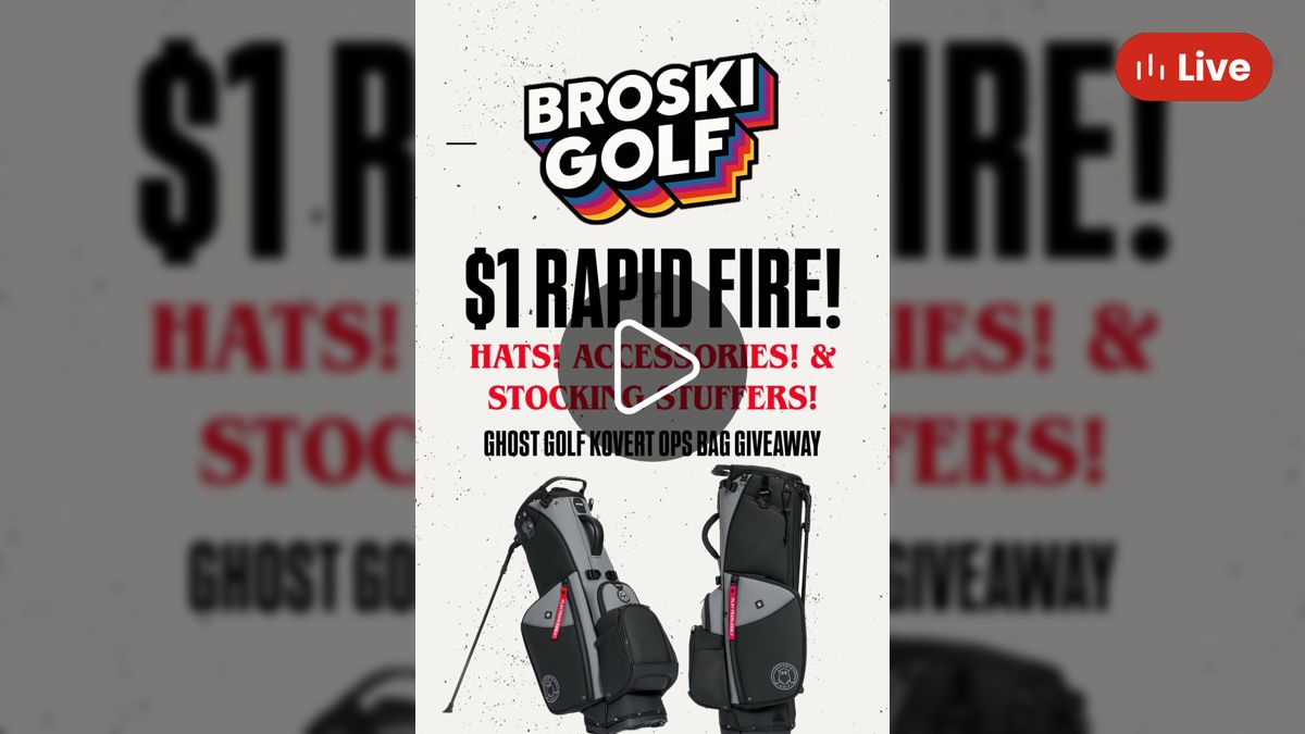 broski_golf is live · Golf · Accessories, $1 Starts · Whatnot: Shop ...