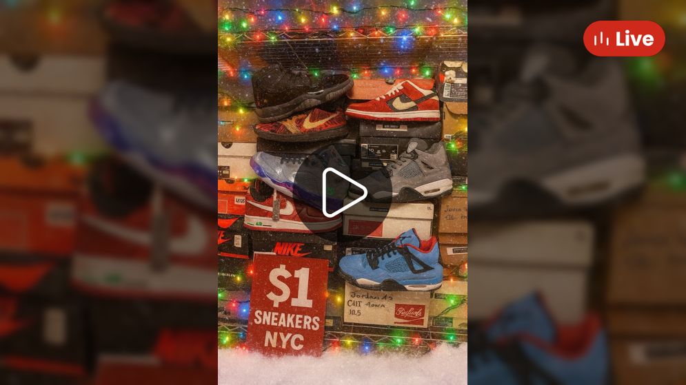 nycclothing is live · Sneakers · $1 Starts, Jordan · Whatnot: Shop ...