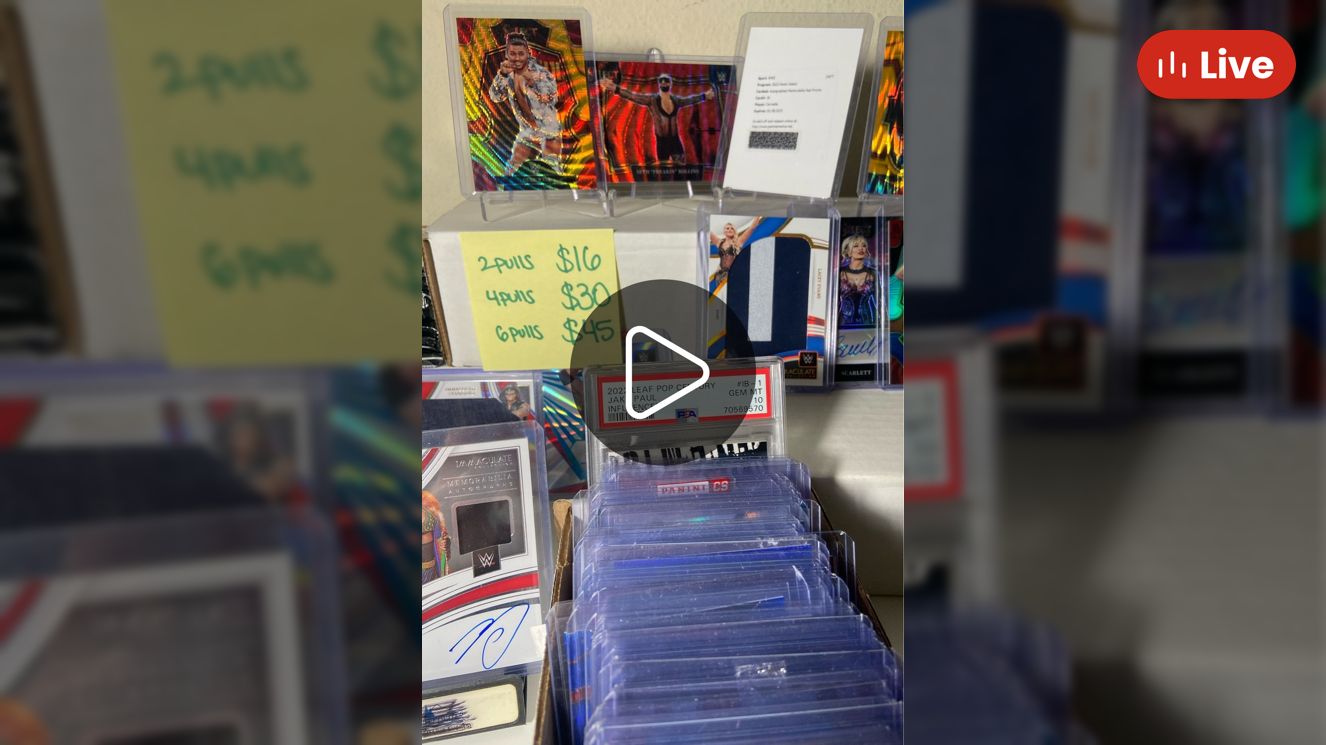 Whatnot - 130 Card Pull Game 10 Chasers 6 Mini Chasers - box filled ...