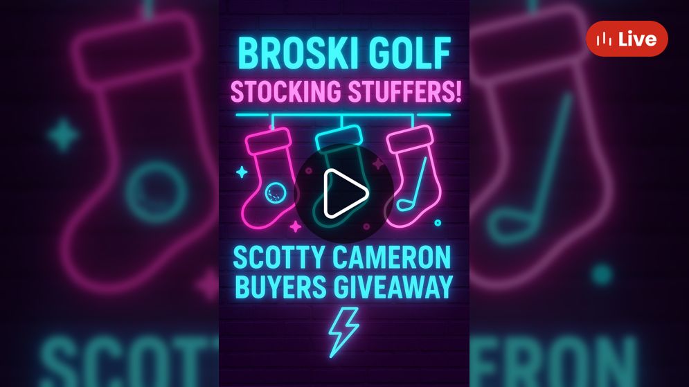 broski_golf is live · Golf · Accessories · Whatnot: Shop, Sell, Connect