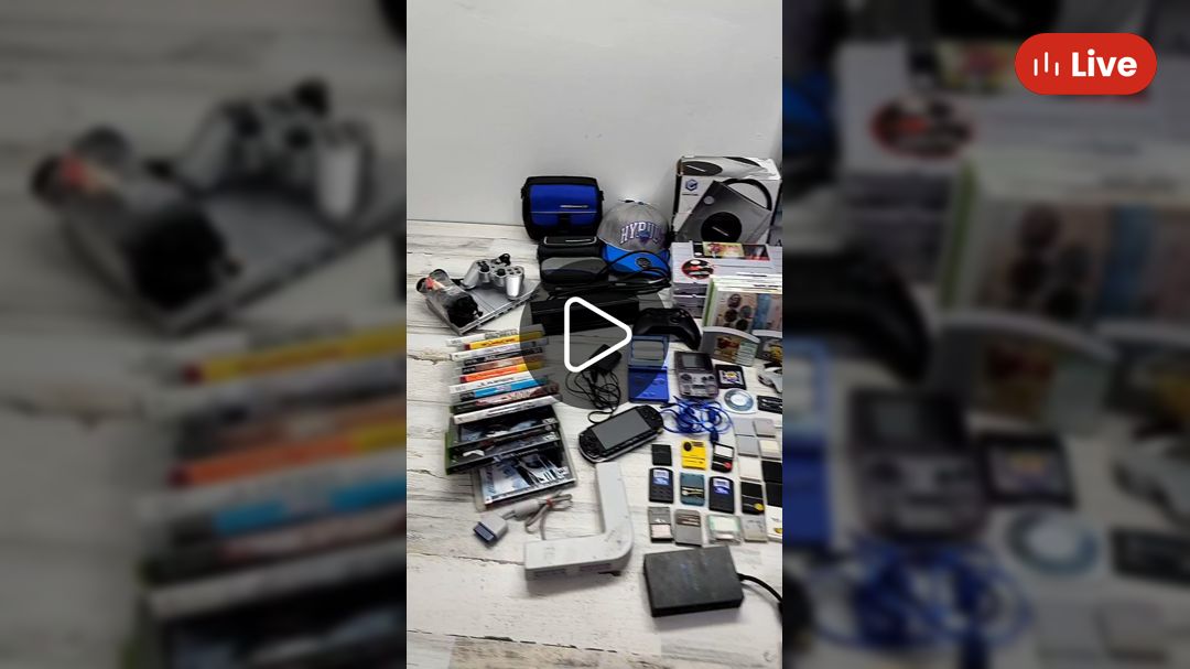 Whatnot - GAMES / CONSOLES / GIVEAWAYS !! Livestream by retro_hunter # ...