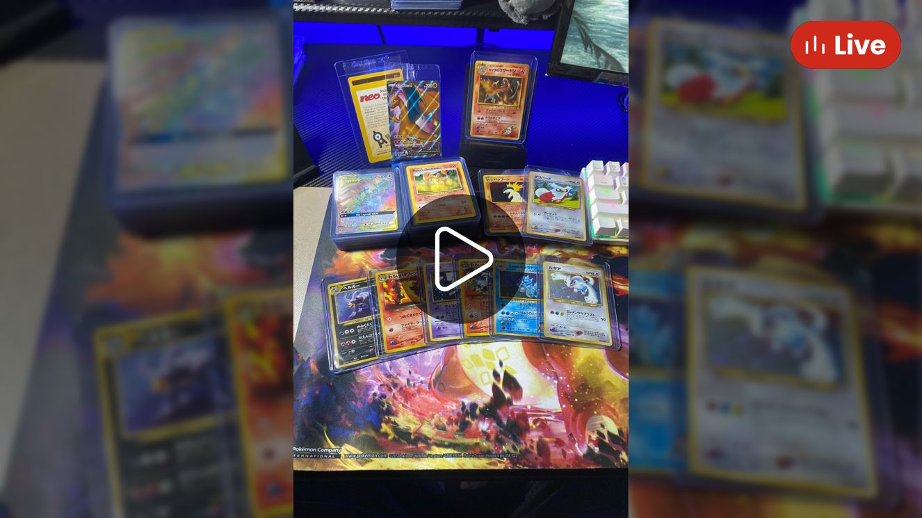Whatnot - Japanese Vintage Holos! Some Tag Teams! Livestream by ...