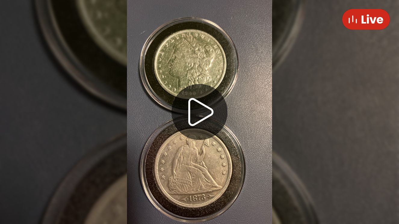 Whatnot - Morgan’s, Morgan’s, silver, rounds Livestream by shmeebitdog ...