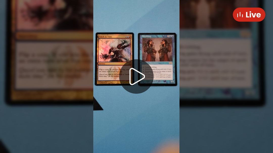 Whatnot - Free Stitch in Time + Morphling Livestream by gamecorps #magic:_the_gathering